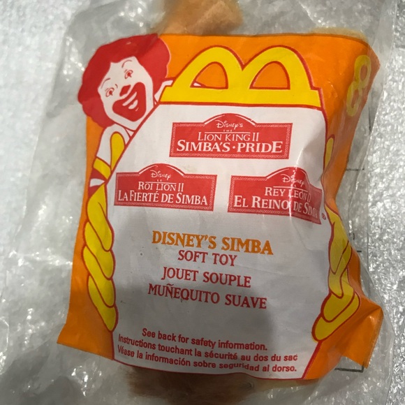 Disney | Toys | Disneys Simba Soft Toy In Orange And Yellow | Poshmark